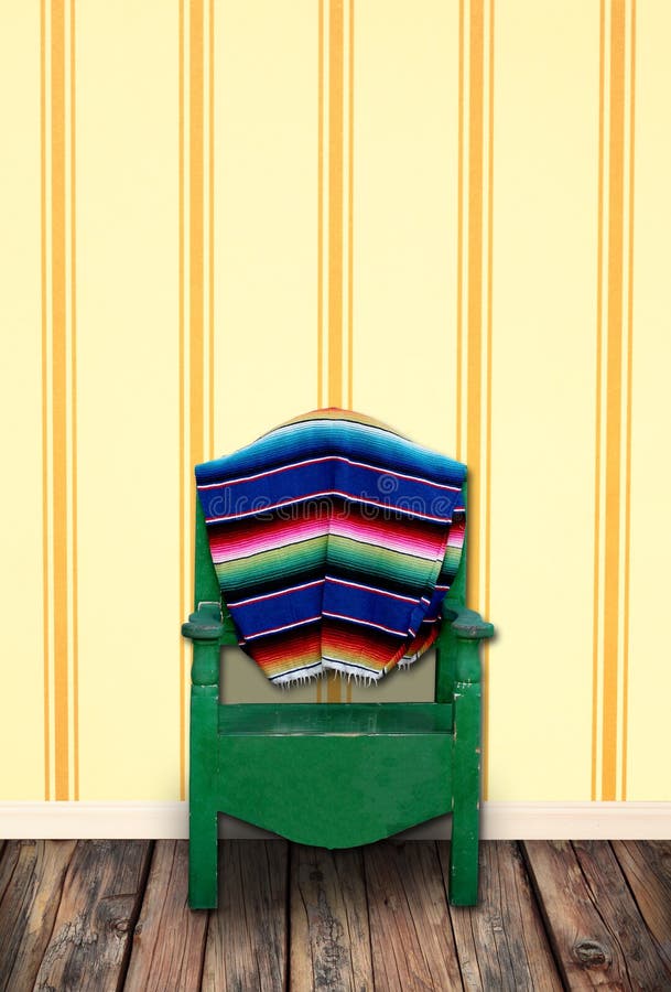 Mexican chair stock image. Image of vintage, retro, aged - 34653389