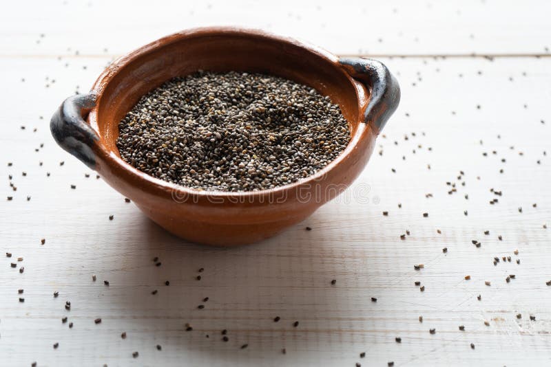 Mexican chia seed stock image. Image of seed, delicious - 170969275