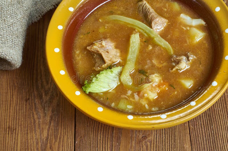 Mexican Churipo stock image. Image of soup, stew, homemade - 195800871
