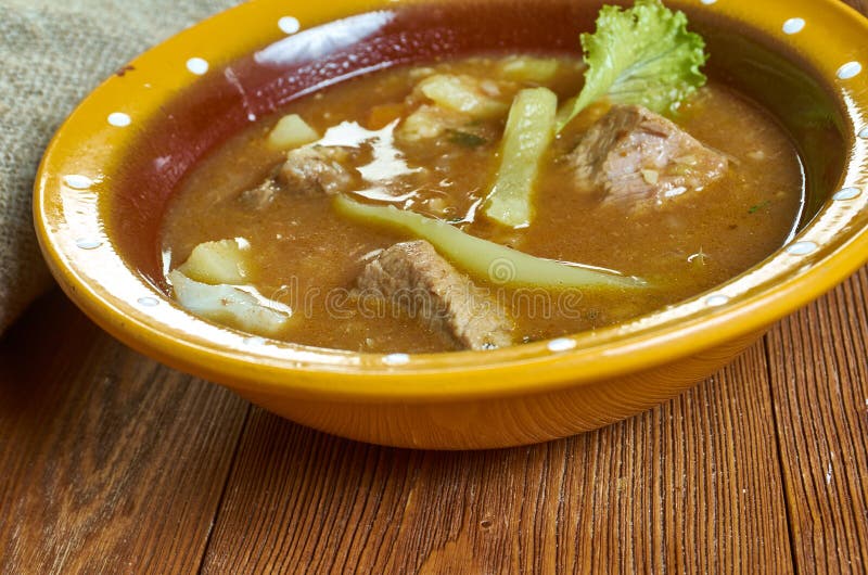 Mexican Churipo stock image. Image of soup, stew, homemade - 195800871