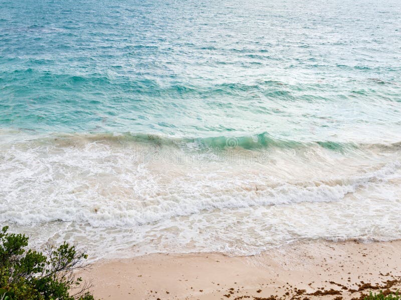 Mexican coast stock image. Image of clouds, ruins, sand - 239464913
