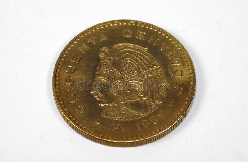 Mexican Coin stock image. Image of wealth, foreign, change - 101463