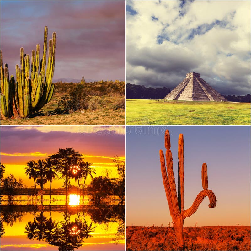 Mexican collage stock image. Image of relaxation, destination - 54182051