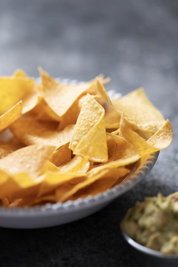 Mexican corn chip nachos stock photo. Image of mexican - 392168686