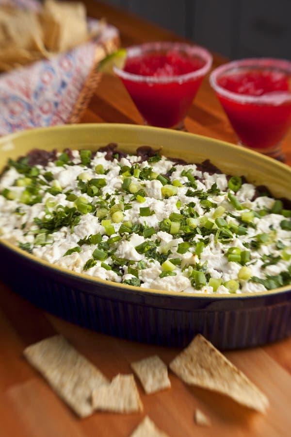 Mexican dip and chips stock photo. Image of spicy, food - 20834414