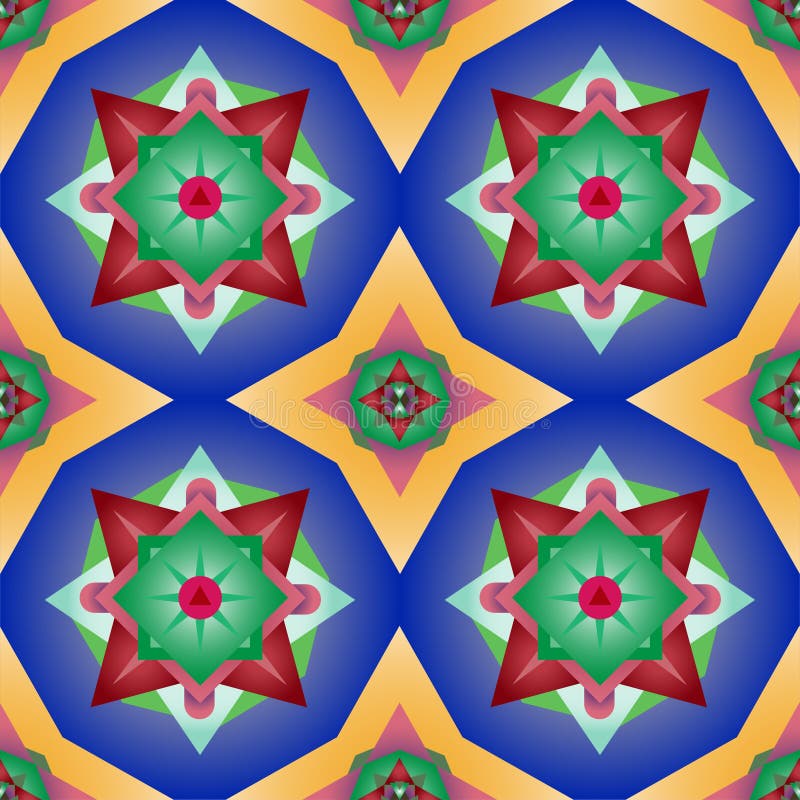 Mexican Floral Seamless Pattern Stock Vector - Illustration of yellow ...