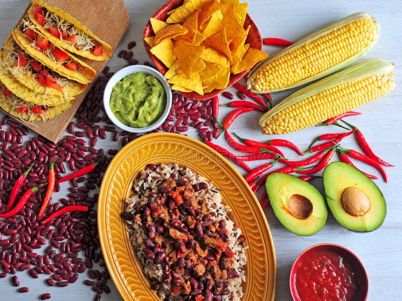 Mexican food stock image. Image of spice, carne, life - 12926717