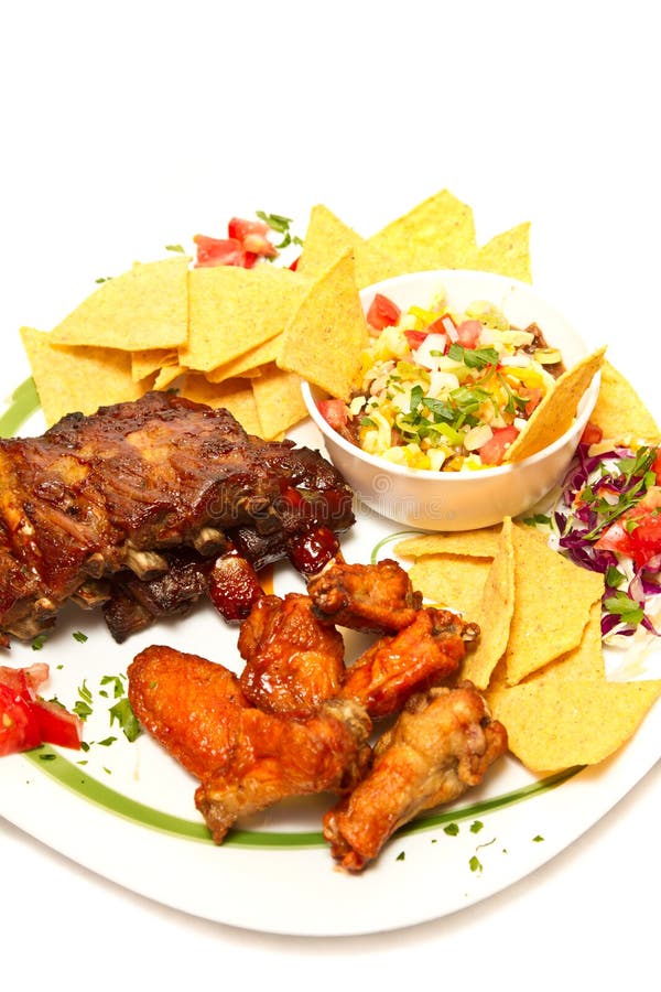 Mexican Speciality Aztec Dish Stock Photo - Image of grilled, dinner ...