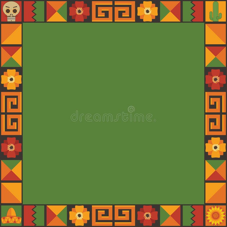 Mexican Frame Stock Illustrations – 37,423 Mexican Frame Stock ...