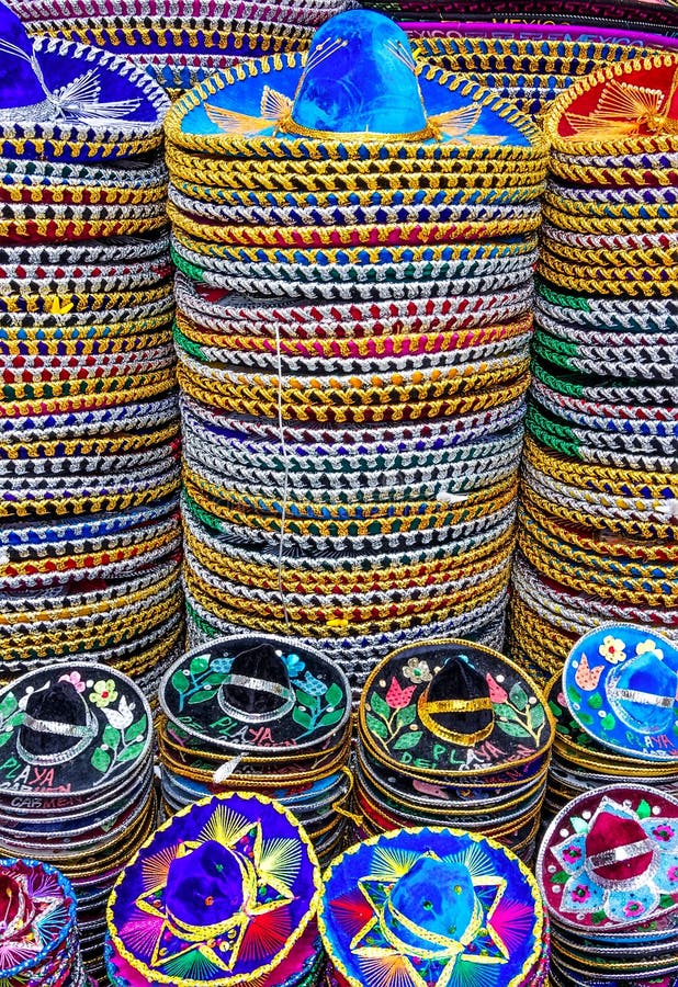 Mexican hats stock image. Image of latino, mayan, america - 38909737