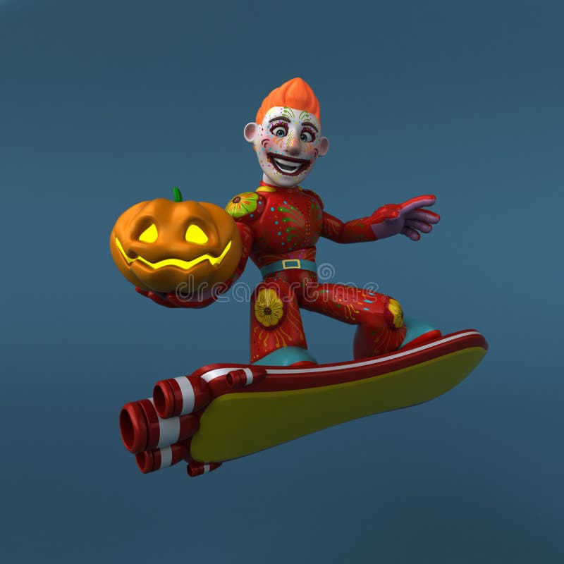 Mexican Hero - 3D Illustration Stock Illustration - Illustration of ...