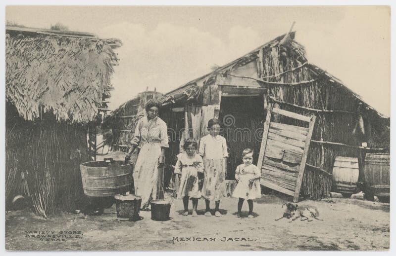 Mexican Jacal. Picture Image: 222638308