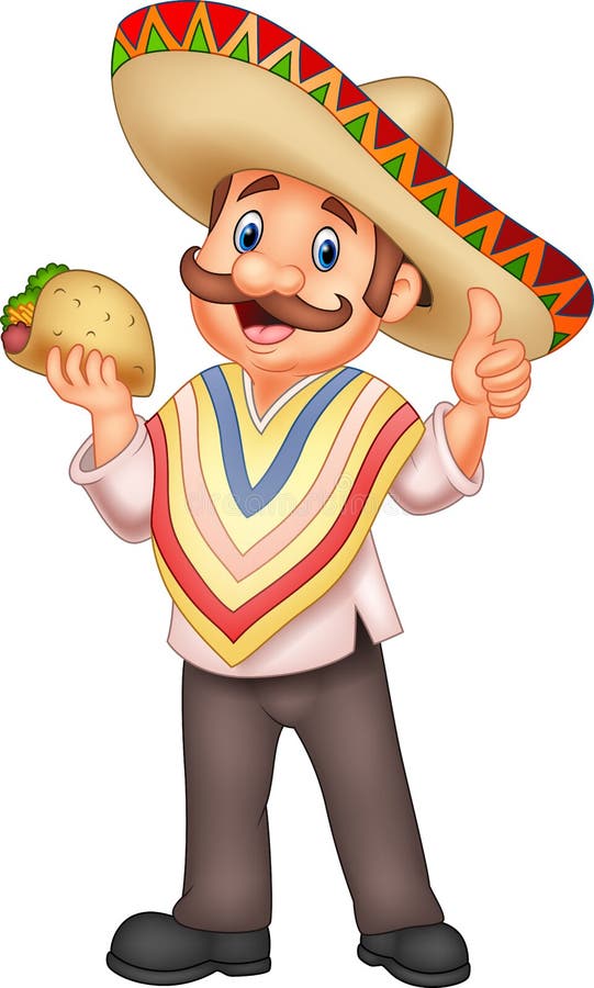 Chef Character Holding Tacos Stock Illustrations – 12 Chef Character ...