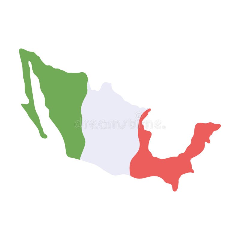 Mexican map country stock vector. Illustration of central - 226144705