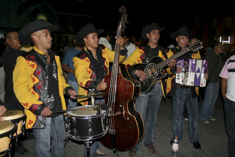 Mexican Musicians Called Mariachi Editorial Stock Photo - Image of ...