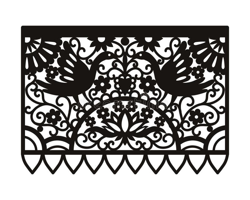 Mexican Paper Decorations - Papel Picado, Paper Mexican Decorations ...