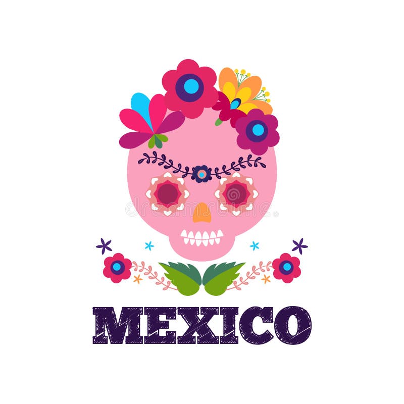 Set of Mexican Design Elements Stock Vector - Illustration of ethnic ...