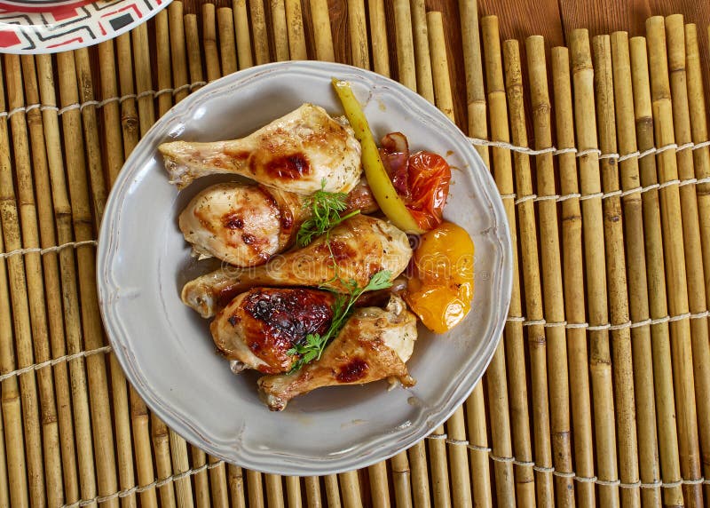 Mexican Pollo Asado Sin Piel Stock Image - Image of pepper, pollo ...