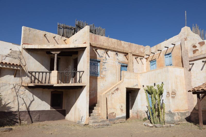 Mexican Pueblo Village Royalty Free Stock Photos - Image: 21884568