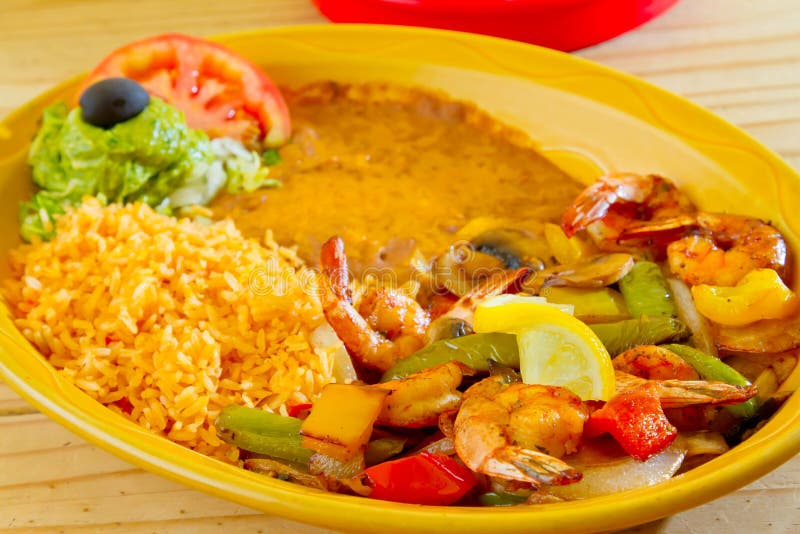 Colorful Mexican Food Plate Stock Image - Image of gourmet, cuisine ...