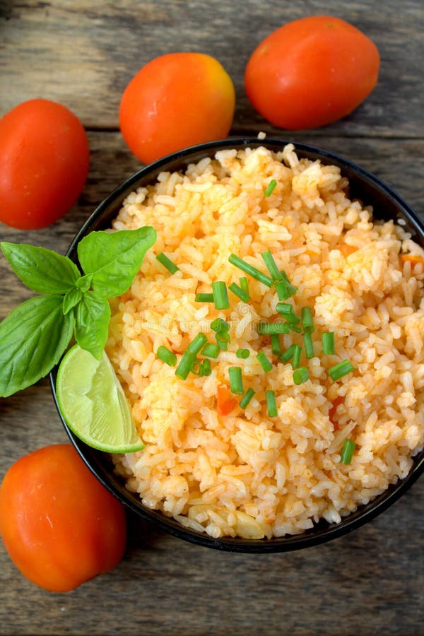 Mexican Rice stock photo. Image of costa, appetizing - 60999304