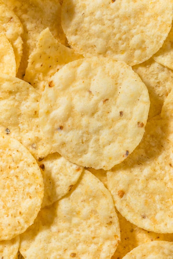 Mexican Round Tortilla Chips Stock Photo - Image of corn, crisp: 290353538
