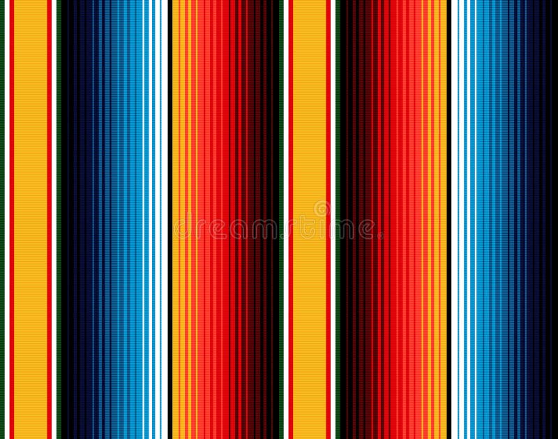 Mexican Blanket Pattern Vector
