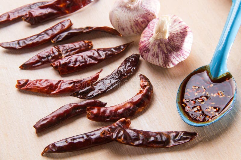 Mexican sauce macha stock photo. Image of salsa, cuisine - 148005342