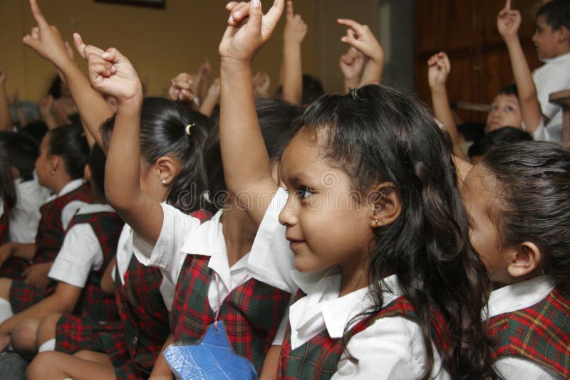 Elementary Education in a Mexican School Editorial Stock Photo - Image ...