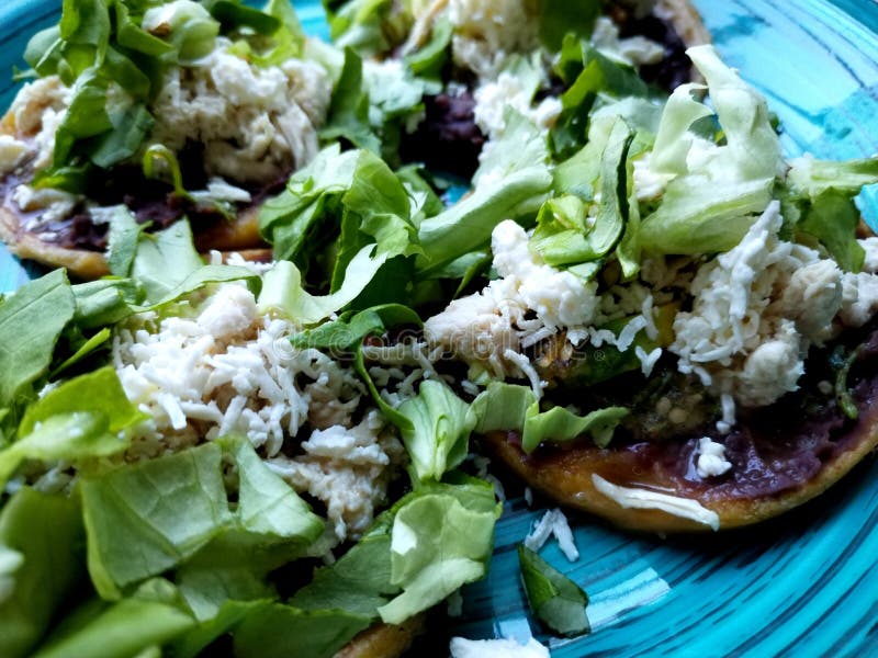 Mexican Sope with Green Tomatillo Sauce Stock Image - Image of mexican ...