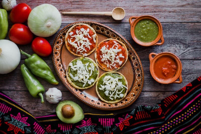 Mexican Sopes Dish stock image. Image of dish, mexican - 21966103