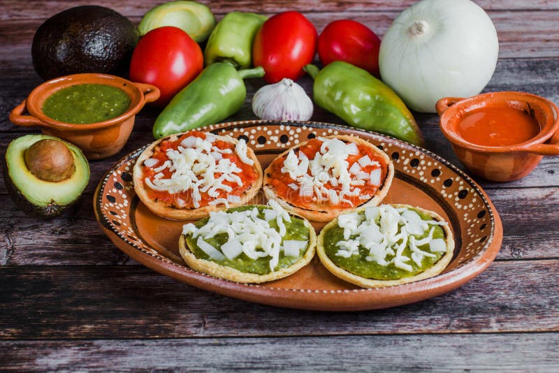 Mexican Sopes Dish stock image. Image of dish, mexican - 21966103