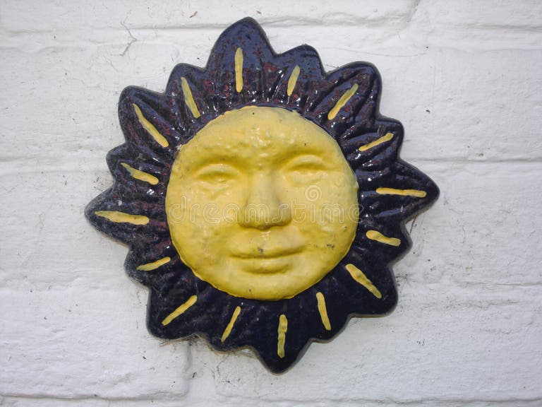 Mexican sun stock photo. Image of white, yellow, decoration - 6542636