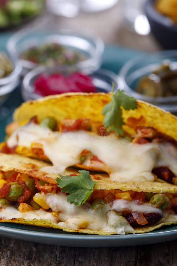 Mexican tacos stock photo. Image of nachos, corn, pork - 205295424
