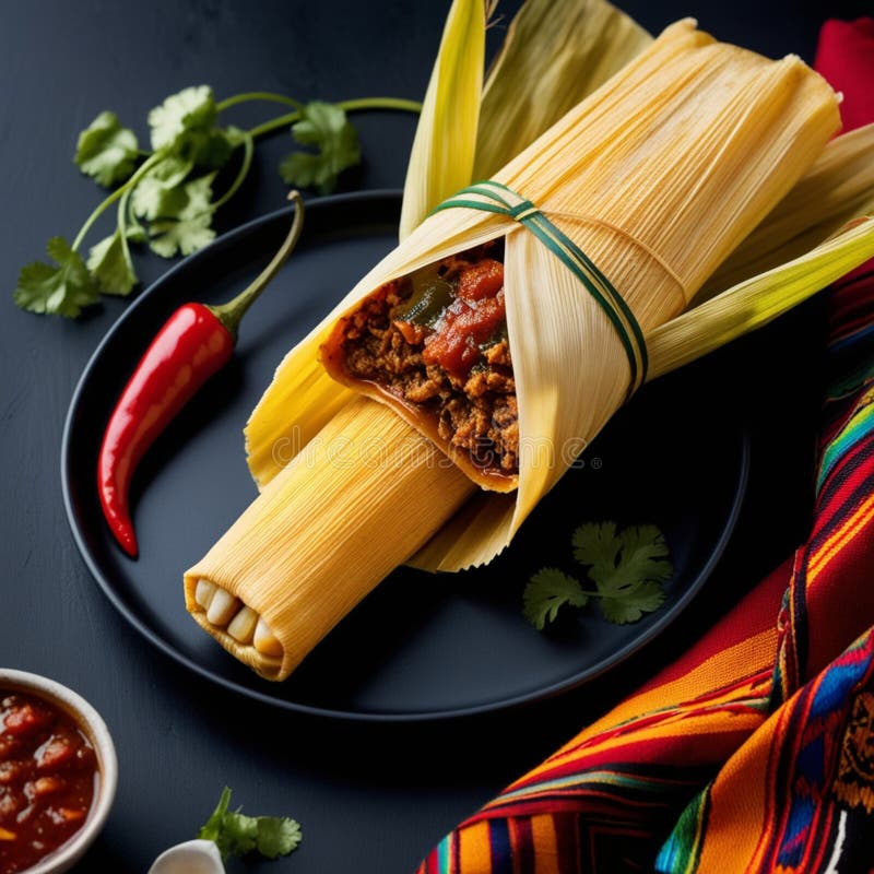 Mexican treditional tamale stock photo. Image of culinary - 322387008