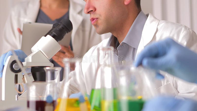 Mexican Team of Scientists Doing Research Stock Video - Video of ...