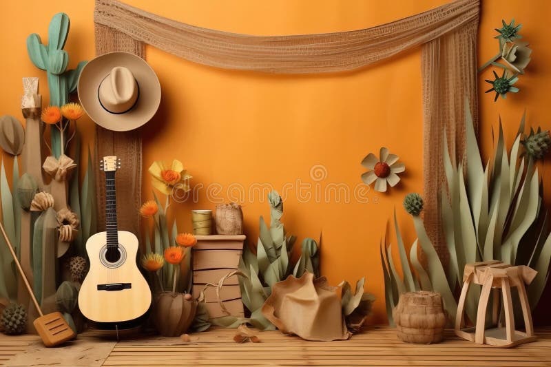 Mexican Theme Decor Smash Cake Anniversary Backdrop, Custom-made Stock ...