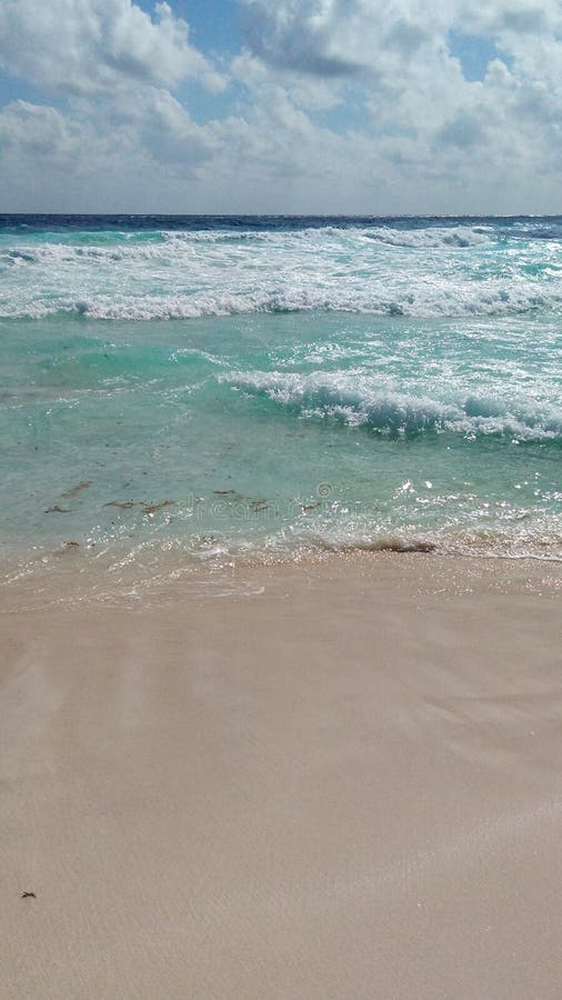 Mexico Cancun water stock image. Image of water, sand - 138474427