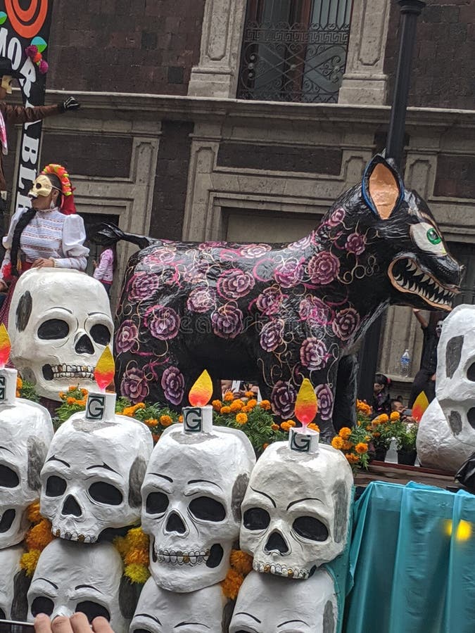 Mexico City 7 Day of the Dead Parade 2019 Editorial Photography - Image ...