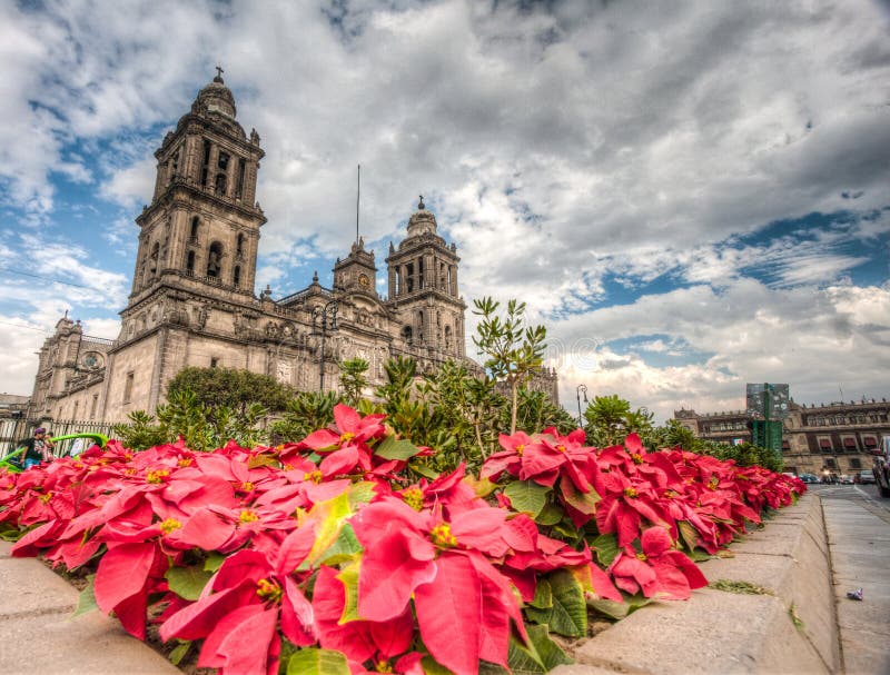 Mexico City, main Plaza stock image. Image of architecture - 30707177