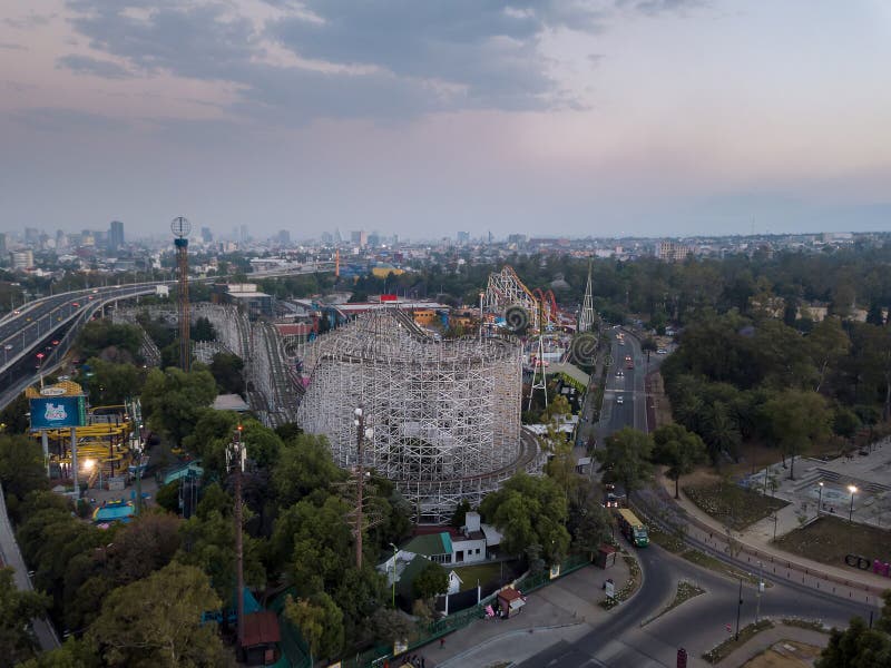 Mexico City - Panoramic View Chapultepec Editorial Stock Photo - Image ...
