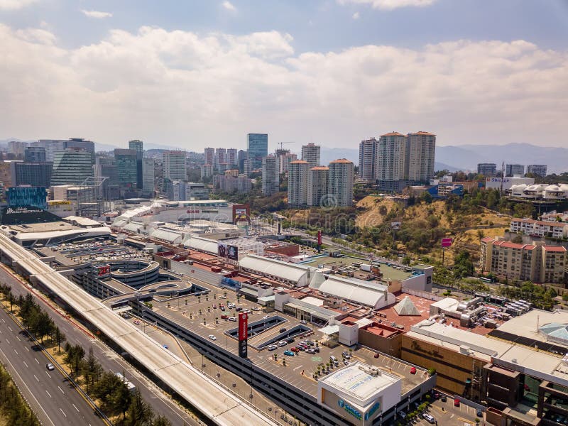 Mexico City - Santa Fe - Panoramic View Editorial Stock Photo - Image ...