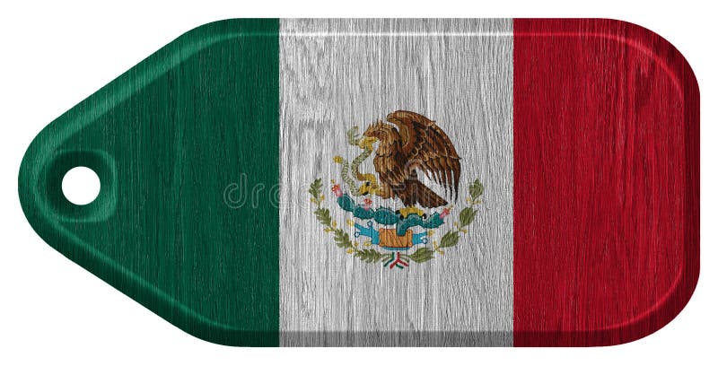 Mexico flag stock illustration. Illustration of land - 95243287