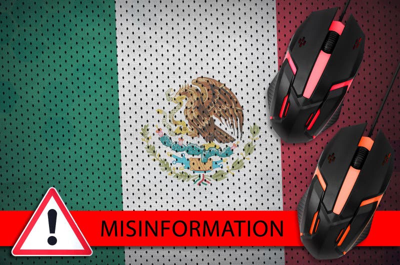 Mexico Flag and Two Computer Mouses. Misinformation during Coronavirus ...