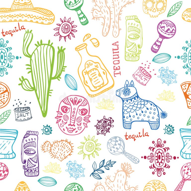 Mexico Pattern Stock Illustrations – 74,584 Mexico Pattern Stock ...