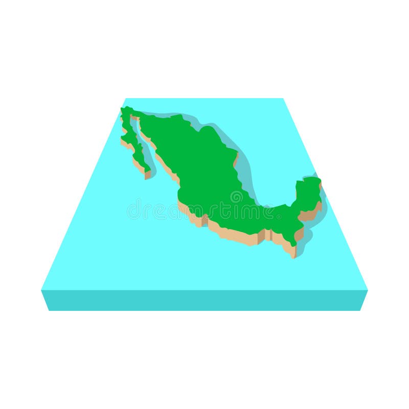 Cartoon Map Mexico Stock Illustrations – 588 Cartoon Map Mexico Stock ...