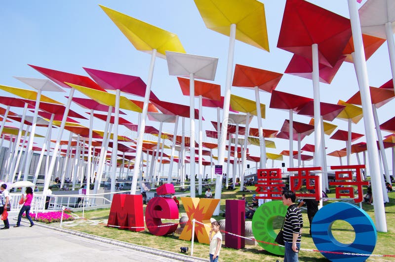 Mexico Pavilion in Expo2010 Shanghai China Editorial Photography ...