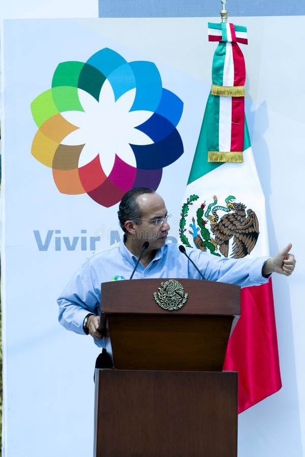 Mexico S President Felipe Calderon Editorial Stock Image - Image of ...