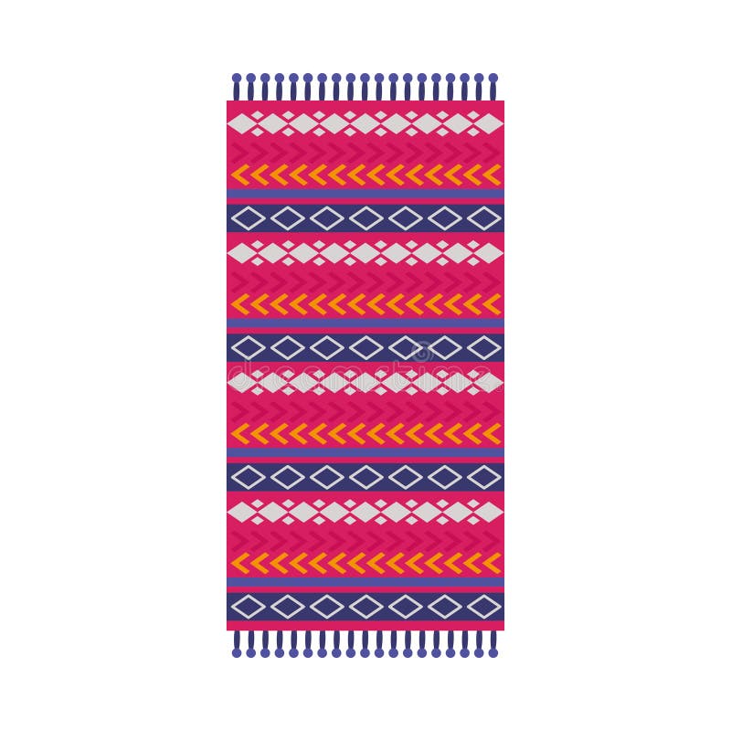 Mexico sarape cloth design stock vector. Illustration of traditional ...