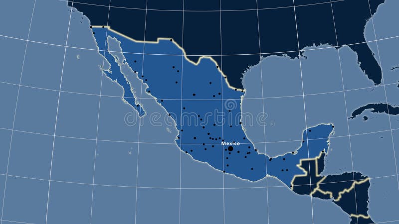 Mexico - Solid. Composition, Borders Stock Illustration - Illustration ...